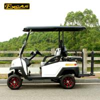 China Easy Go 4 Seater Hunting Golf Cart 48V with Trojan Batteries - 3200mm Length, 300kg Load Capacity for sale