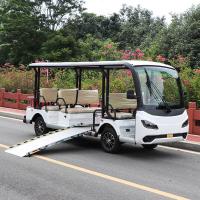 China 8 Seater Electric Shuttle Bus with 72V Battery System, 7.5kW Motor, and 60-80km Range for Accessible Transport for sale