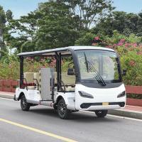 China 8 Seater Disabled Electric Sightseeing Bus 72V 7.5kW Motor Curtis Controller 300A for sale