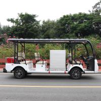 China 8 Seater Electric Shuttle Bus with 72V Battery System, 7.5kW Motor, and 60-80km Range for Accessible Transport for sale