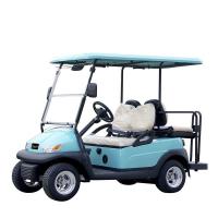 China 4 Seat Electric Golf Cart 3200x1200x2000mm 45km/h AC System Beach Utility Buggy for sale