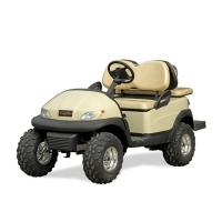 China White 2 Seater Electric Hunting Buggy 48V with Trojan T875 Battery and Curtis Controller for sale