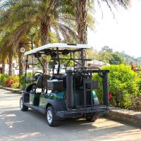 China Electric Golf Carts Featuring 5KW AC Motor 48V Lithium Battery and 16 to 1 Rear Axle Ratio for Smooth Driving Experience for sale