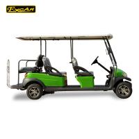 China 6 Passenger Electric Golf Cart 48V Trojan Battery Golf Buggy Car CE Approved for sale