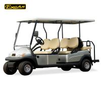 China 48V 3.7KW Electric Golf Buggy with Trojan Battery - 6-Seat Capacity, 360kg Load, 45km/h Speed for sale