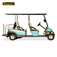 China 6 Passenger Electric Golf Cart with Aluminum Chassis 48V 3700W Motor 70-90km Range for sale