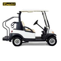 China Excar 48V Electric Golf Cart with Trojan T-875 Batteries 275AH and 20A Charger - 3700W Motor 600KG Capacity for sale