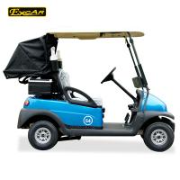 China EXCAR 2-Seater Electric Golf Car with 3.7kW Motor, 80-100km Range, and Italian Graziano Axle for sale