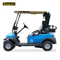 China EXCAR 2-Seater Electric Golf Car with 3.7kW Motor, 80-100km Range, and Italian Graziano Axle for sale