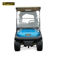 China EXCAR 2-Seater Electric Golf Car with 3.7kW Motor, 80-100km Range, and Italian Graziano Axle for sale