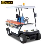 China 48V Trojan Battery Electric Ambulance Car - 2-Seat Medical Vehicle with 360kg Load Capacity for sale