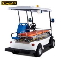 China 48V Trojan Battery Electric Ambulance Car - 2-Seat Medical Vehicle with 360kg Load Capacity for sale