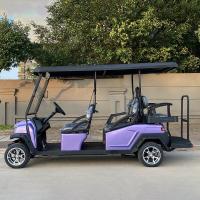 China Excar M1S4+2 6-Seater Electric Passenger Car 48V 350A Controller with Italian GRAZIANO Axle for sale