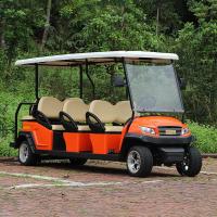 China Electric Golf Carts with 5KW AC Motor 48V 105Ah Lithium Battery and Intelligent Onboard Charger for 8 Passenger Capacity for sale