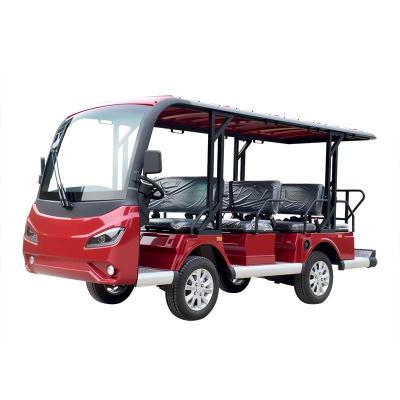 China EXCAR 11 Seater 72V Electric Shuttle Bus Tour Vehicle for Sale for sale