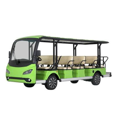 China Aluminum Chassis Electric Sightseeing Car / Electric Passenger Bus for sale