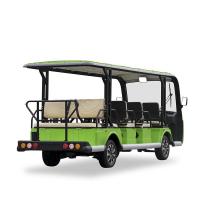 China 14 Passenger Electric Sightseeing Bus 48V 7.5KW KDS Motor Optional Color for sale