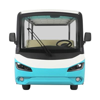 China 14 Seater Electric Sightseeing Car 7.5KW KDS Motor 72V Golf Cart for Resort Transport for sale