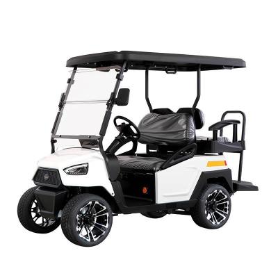 China Electric Golf Carts with   Lithium Battery and Intelligent Onboard Charger for sale