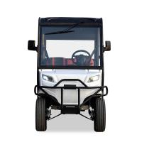 China 72V Electric Golf Car with 1650x1160x280mm Aluminum Cargo Bed for Resort and Commercial Use for sale
