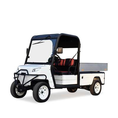 China 72V Electric Golf Car with 1650x1160x280mm Aluminum Cargo Bed for Resort and Commercial Use for sale