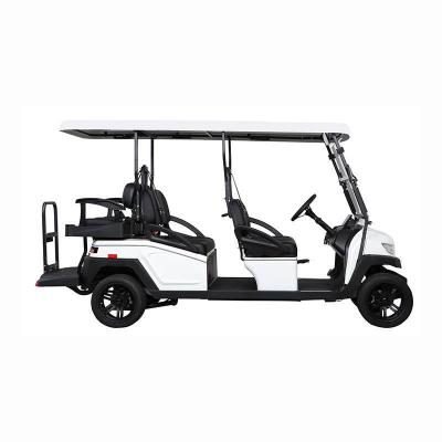 China 4+2 Person Luxury Electric Golf Cart Featuring Intelligent Onboard Charger for sale