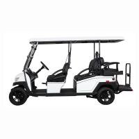 China 4+2 Person Luxury Electric Golf Cart Featuring Intelligent Onboard Charger for sale