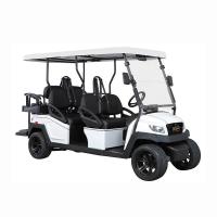 China 4+2 Person Luxury Electric Golf Cart Featuring Intelligent Onboard Charger for sale