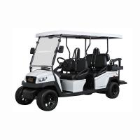 China 4+2 Person Luxury Electric Golf Cart Featuring Intelligent Onboard Charger for sale