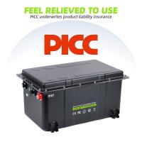 China Golf Cart Lithium Battery 51.2v 105Ah Capacity Built-in BMS Protection Fast Charging Stable Output for sale