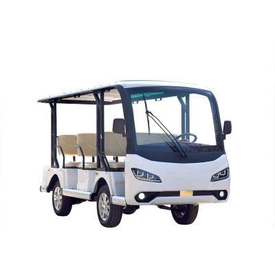 China Electric Sightseeing Car Powered by 7.5KW 72V AC Motor Lithium Battery and Special Rear Axle for Smooth and Transport for sale