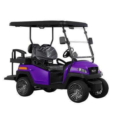 China 48V 3KW Electric Golf Buggy Car 4 Seater 80-100km Range Curtis Controller for sale
