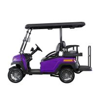 China 48V 3KW Electric Golf Buggy Car 4 Seater 80-100km Range Curtis Controller for sale