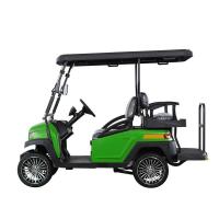 China Club Car 48V 4-Seater Electric Hunting Cart with Trojan Battery - 80-100km Range, 360kg Load Capacity for sale