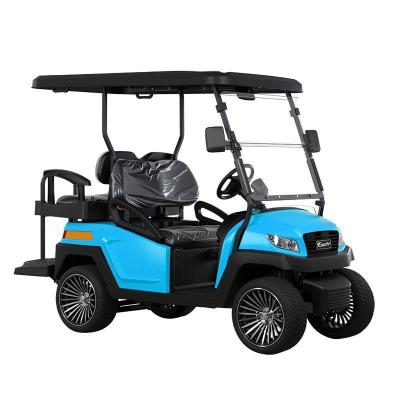 China 48V 4 Seater Electric Hunting Cart with Curtis Controller 275A 80-100km Range for sale