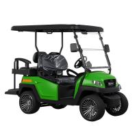China Club Car 48V 4-Seater Electric Hunting Cart with Trojan Battery - 80-100km Range, 360kg Load Capacity for sale