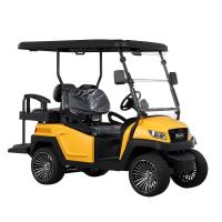 China 48V 3KW 4-Seater Electric Hunting Cart with Italian Graziano Axle 80-100km Range CE Approved for sale