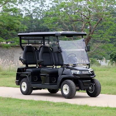 China New Design 4 Seats Facing Forward Electric Golf Car for sale