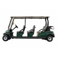 China Corrosion Resistant 6 Seater Electric Golf Cart 48V 25km/h with LED Lights and Horn for sale