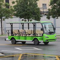China 14 Seater Electric Sightseeing Bus , 72v Electric Shuttle Car for sale