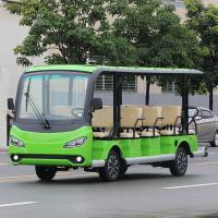 China 14 Seater Electric Sightseeing Bus , 72v Electric Shuttle Car for sale