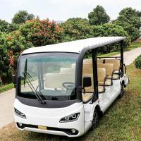 China EXCAR 14 Seater 72V Electric Sightseeing Bus - 5300mm Length, 45km/h Speed, 80km Range for sale