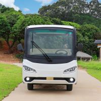 China 11 Seats Electric Sightseeing Car 72V 7.5KW AC Motor Tourist Vehicle for sale