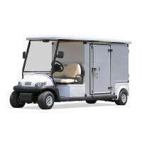 China CE Approved 2-Seater Electric Golf Cart with Trojan Batteries 48V System 23-45 km/h Speed for Hotels for sale