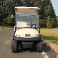 China Beige Two Seater Electric Hotel Buggy Car with 48V Motor - 45 km/h Speed, 90 km Range Utility Vehicle for sale