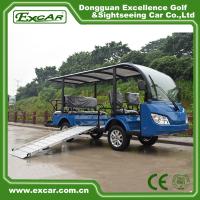 China 8 Seater Electric Shuttle Bus with 72V Battery System, 7.5kW Motor, and 60-80km Range for Accessible Transport for sale