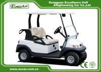 China CE Approved 2-Seater Electric Golf Car with 48V 3700W Motor and 600kg Capacity Aluminum Chassis for sale