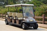 China 6 Seater Electric Golf Buggy Car 48V Lead Acid or Lithium Battery 23km/h for sale