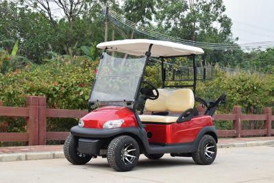 China 2 Person Electric Golf Cart 48V 3.7kW with Golf Bag Bracket CE Certified for sale