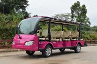 China G1S14 Electric Passenger Bus 5300x1500x2000mm with 35KM/h Speed and 1120KG Payload Capacity for Parks & Tourism for sale